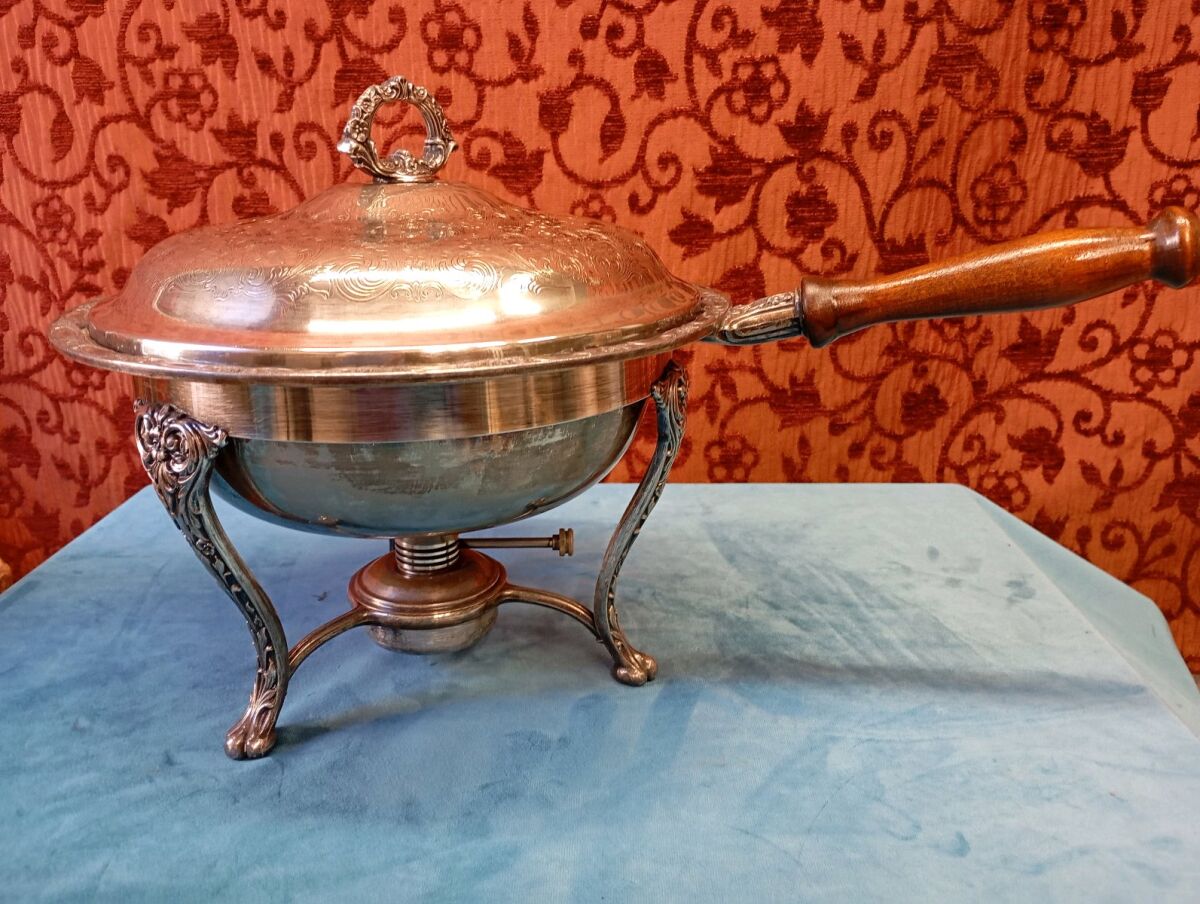 Επιτραπέζιο επάργυρο μπεν-μαρί vintage… - € 80,00 - Vendora.gr