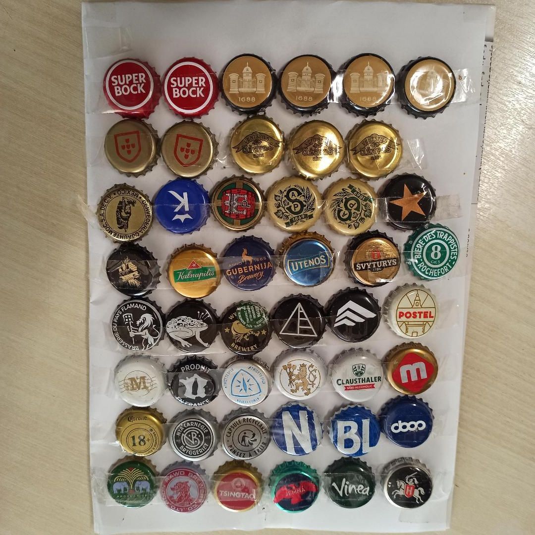 Καπάκια ζυθοποιείων ευρωπαϊκών κρατών… - € 8,00 - Vendora.gr