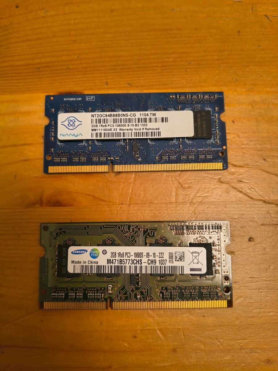 Μνήμες RAM DDR3 4GB 1333MHz Laptop σαν… - € 6,00 - Vendora.gr