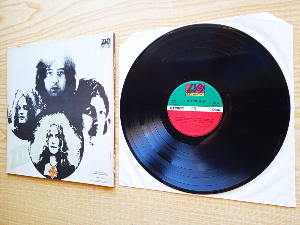 LED ZEPPELIN - 3 (1970) Δισκος βινυλιου… - € 22,00 - Vendora