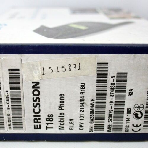 Κινητό τηλέφωνο Ericsson T18s vintage… - € 129,00 - Vendora.gr