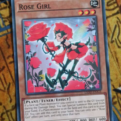 Rose Girl Effect Monster κάρτα Yu-Gi-Oh!… - € 0,25 - Vendora.gr