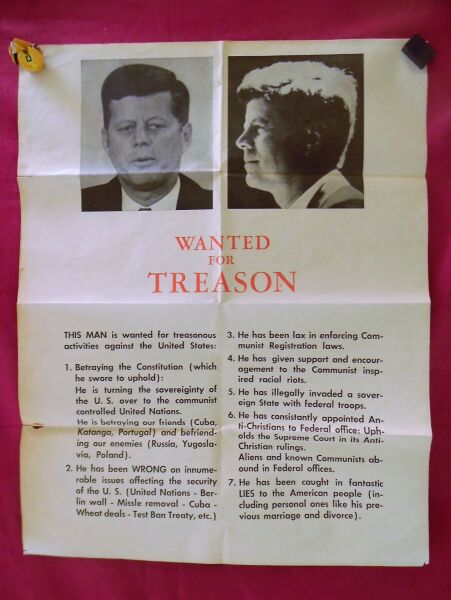 “KENNEDY WANTED FOR TREASON” ΣΠΑΝΙΑ… - € 180,00 - Vendora.gr