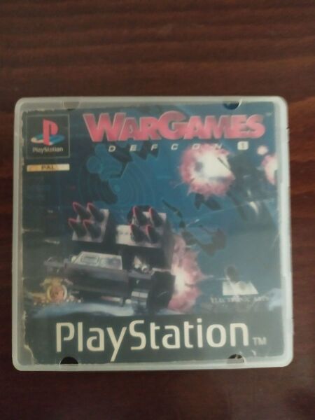 WarGames Defcon 1 PS1 afthentiko.