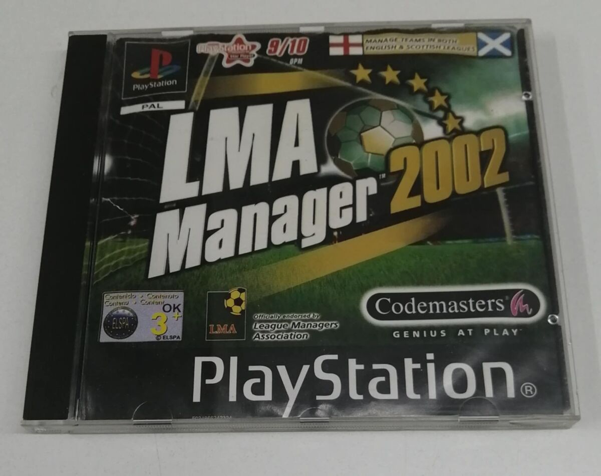 LMA Manager 2002 PlayStation PS1… - € 10,00 - Vendora.gr