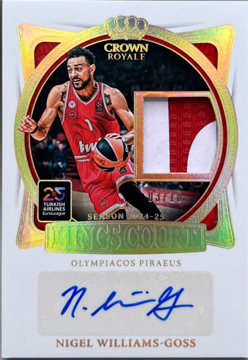 Κάρτα Crown Royale Euroleague Nigel… - € 39,00 - Vendora.gr