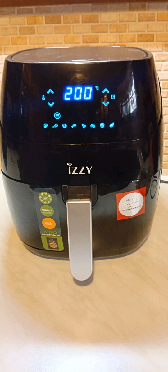 Izzy Air Fryer 6lt με 1500W καινούργια - € 50,00 - Vendora.gr
