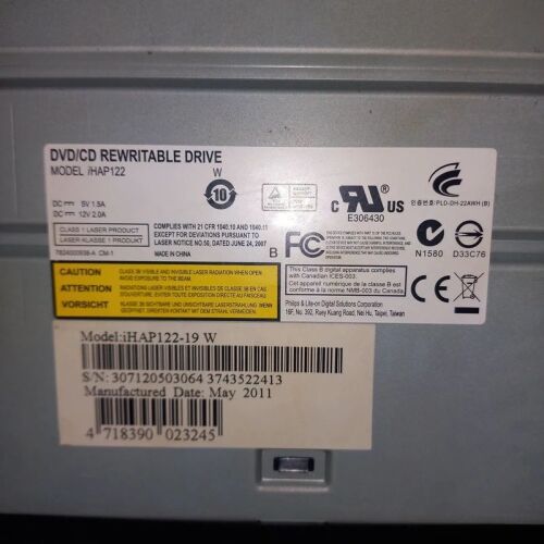 LiteOn DVD/CD Rewritable Drive… - € 5,00 - Vendora.gr