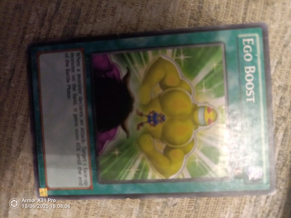 Yu-Gi-Oh Ego Boost κάρτα μεταχειρισμένη - € 0,99 - Vendora.gr